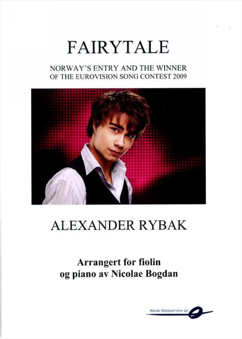 Fairytale. Arrangement for violin (Alexander Rybak winner...